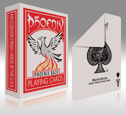 Phoenix Blank Backed Playing Cards - Vanishing Inc. Magic shop