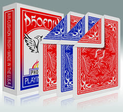 Phoenix Double Backed Playing Cards - Vanishing Inc. Magic shop