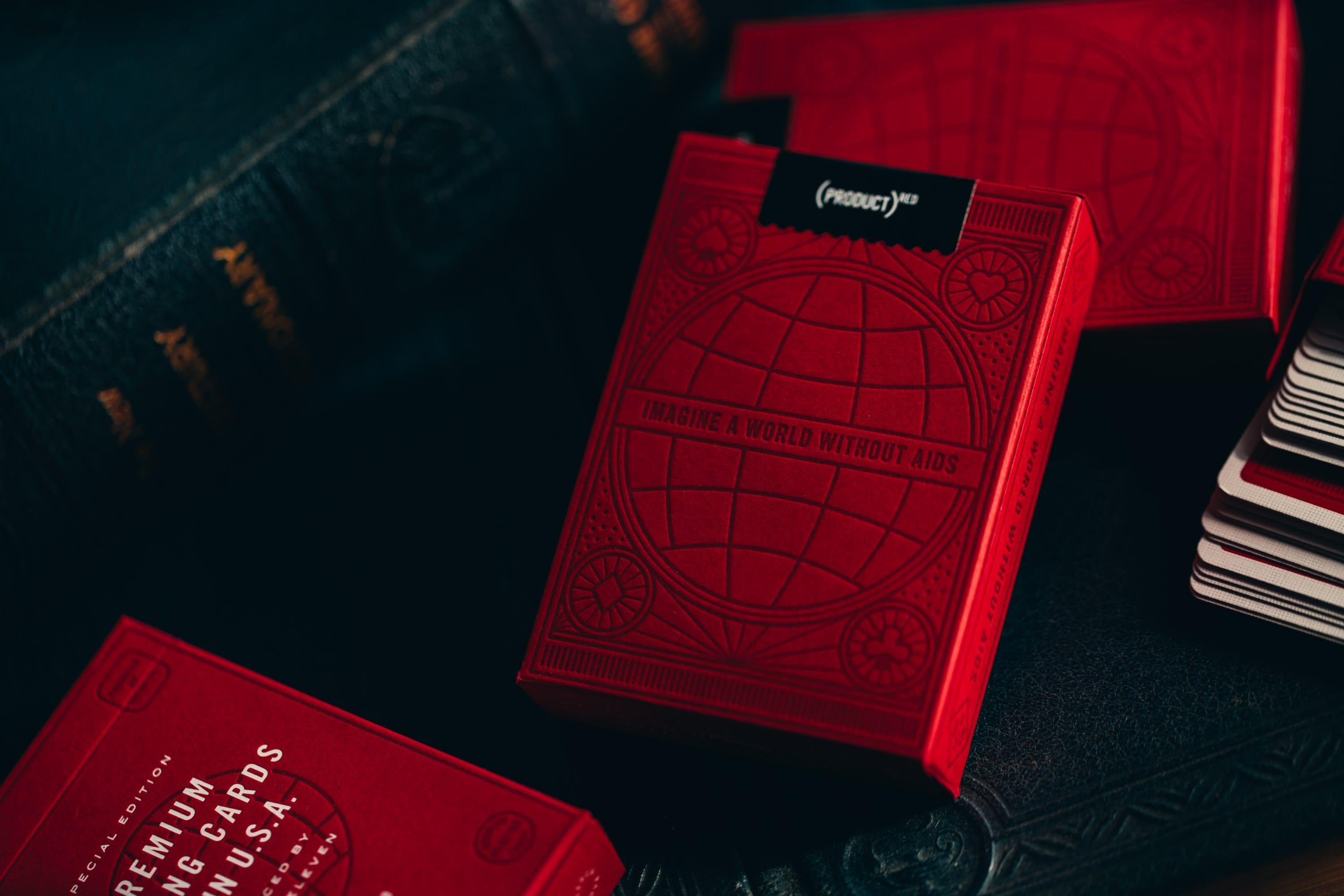 (PRODUCT) RED Playing Cards - theory11 - Vanishing Inc. Magic shop