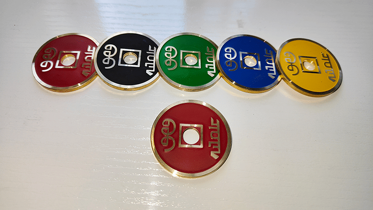 Rainbow Coins - N2G - Vanishing Inc. Magic shop