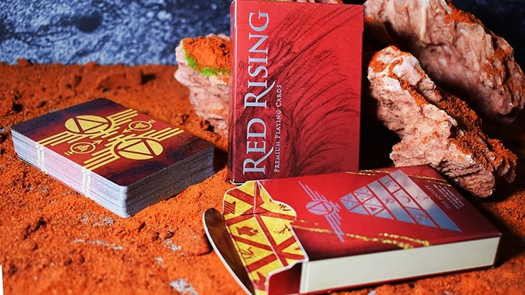 Red Rising Playing Cards - Vanishing Inc. Magic shop