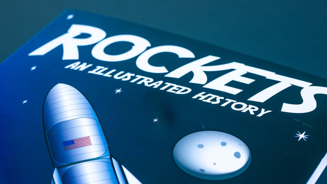 Space Rocket Book