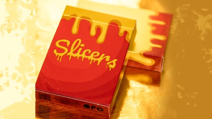 Slicers V2 Golden Apple Playing Cards - Vanishing Inc. Magic shop