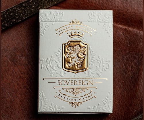 Sovereign Exquisite Playing Cards - Vanishing Inc. Magic shop