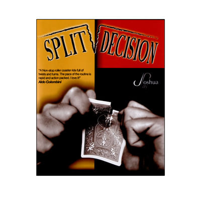 Split Decision - Joshua Jay - Vanishing Inc. Magic shop