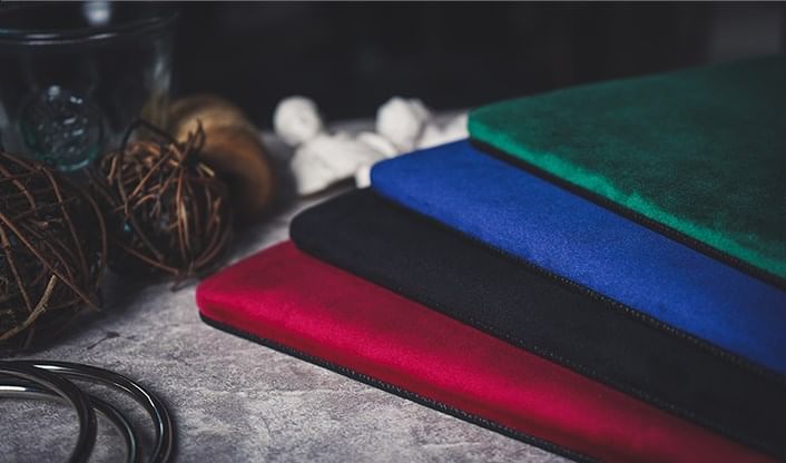 Suede Leather Plush Close-Up Magic Pad - Vanishing Inc. Magic shop