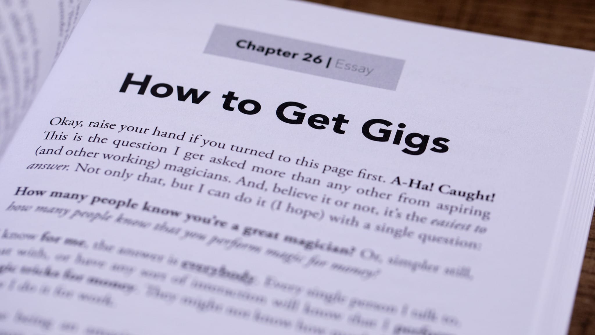 The Approach - Jamie D. Grant - Vanishing Inc. Magic shop