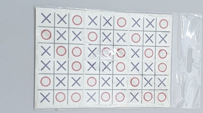 Tic Tac Toe Tattoo - Vanishing Inc. Magic shop