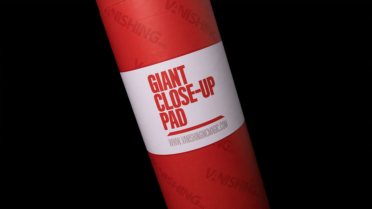 Giant Close-Up Pad - Vanishing Inc. Magic - Vanishing Inc. Magic shop