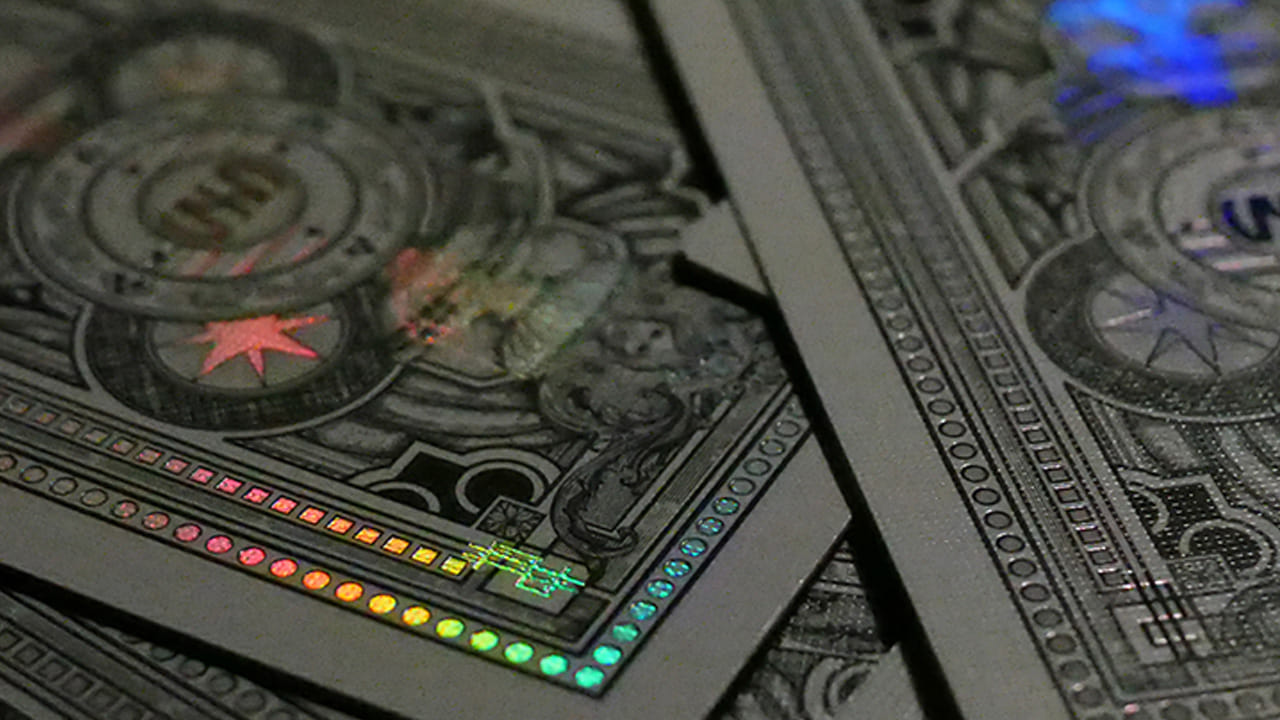 Vegas Diffractor Playing Cards - Vanishing Inc. Magic shop