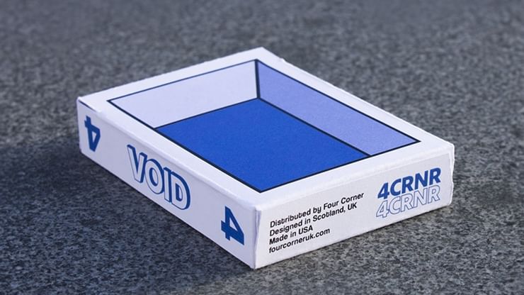 Void Playing Cards - Four Corner - Vanishing Inc. Magic shop