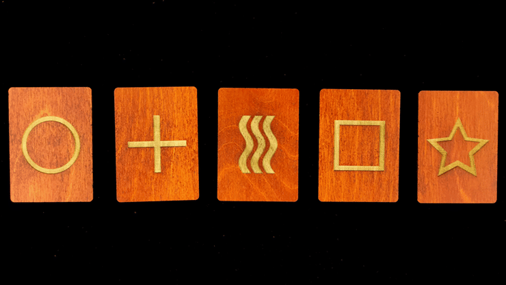 Wooden ESP Cards - Joker Magic - Hungary - Vanishing Inc. Magic shop