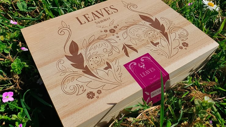 Wooden Leaves Summer Playing Cards Box Set - Vanishing Inc. Magic shop