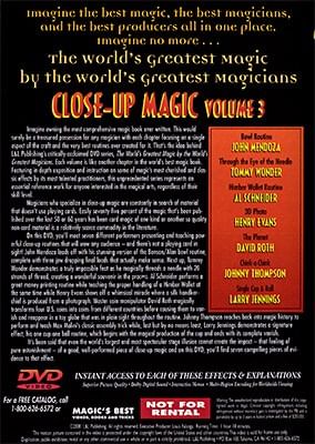 World's Greatest Magic - Close Up Magic 3 - Vanishing Inc. Magic shop