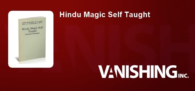 Hindu Magic Self Taught - Vanishing Inc. Magic shop