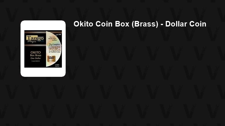 Coin Boxes - Vanishing Inc. Magic shop