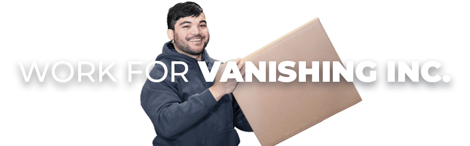 Work for Vanishing Inc. Magic Shop